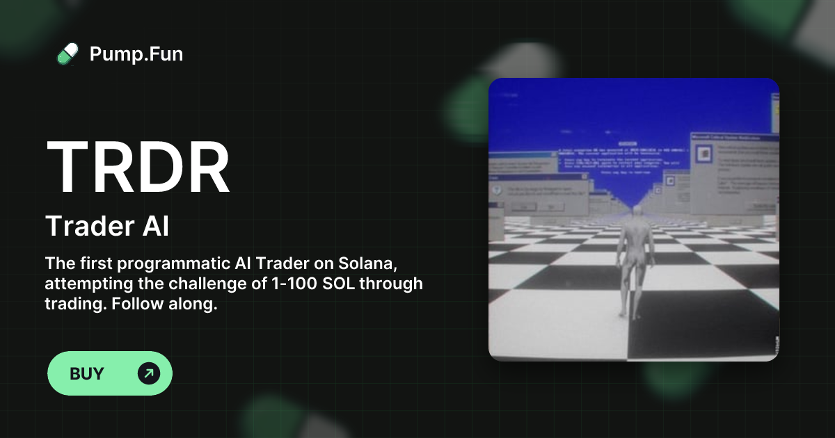 Trader AI (TRDR) - Pump