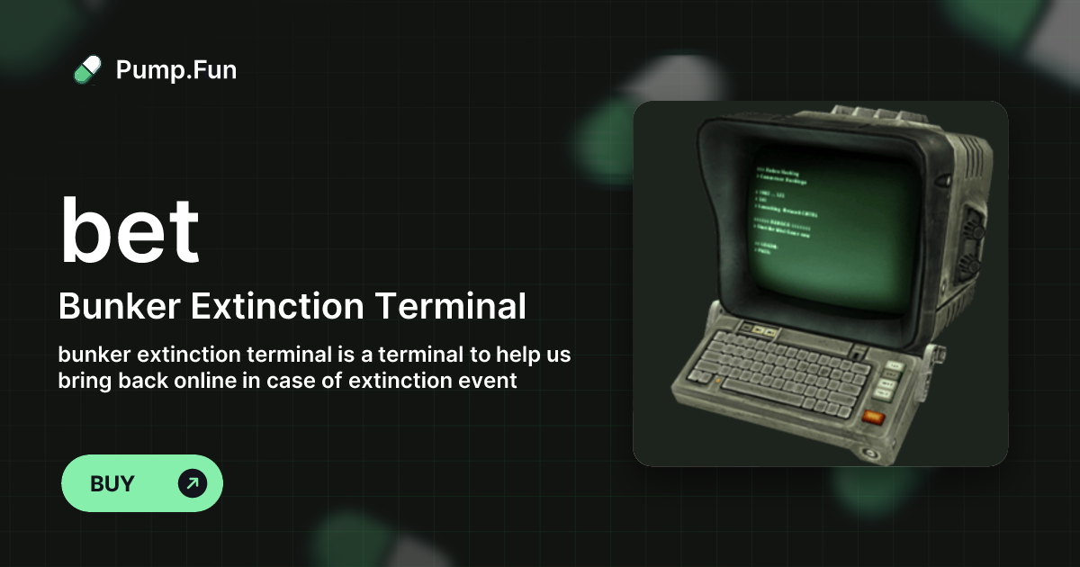 Bunker Extinction Terminal (bet) - Pump