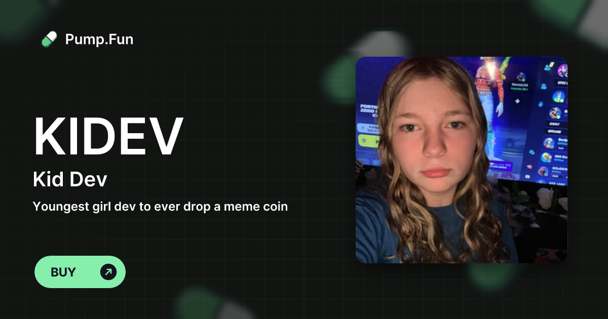 Kid Dev (KIDEV) - Pump