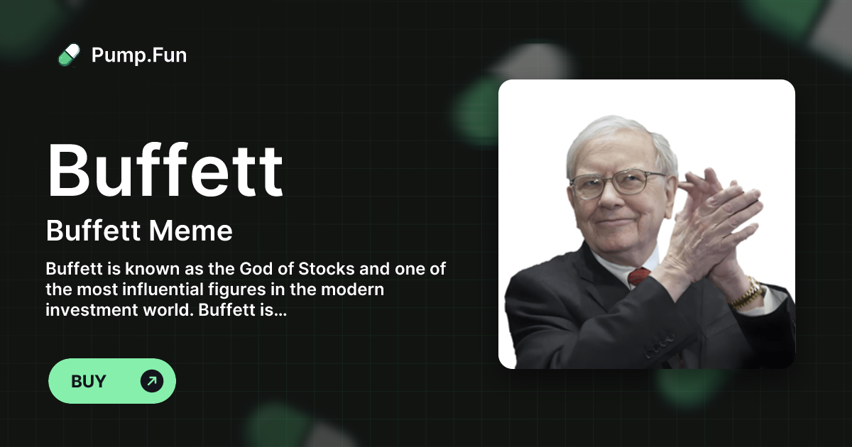 Buffett Meme (Buffett) - Pump
