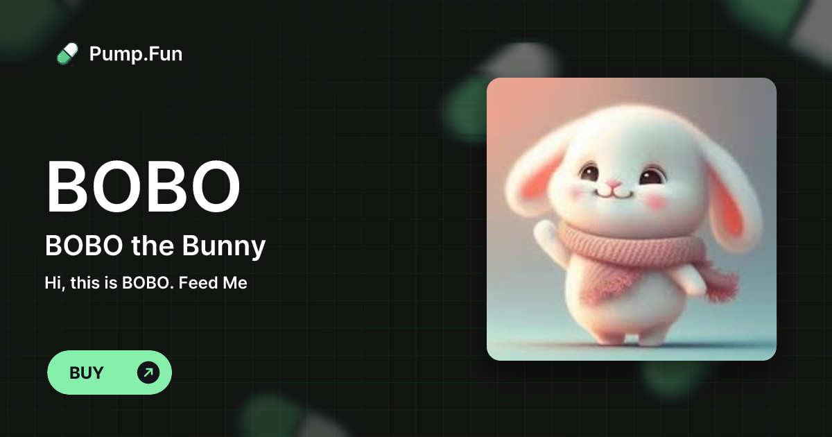 BOBO the Bunny (BOBO) - Pump