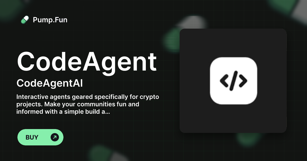 CodeAgentAI (CodeAgent) - Pump