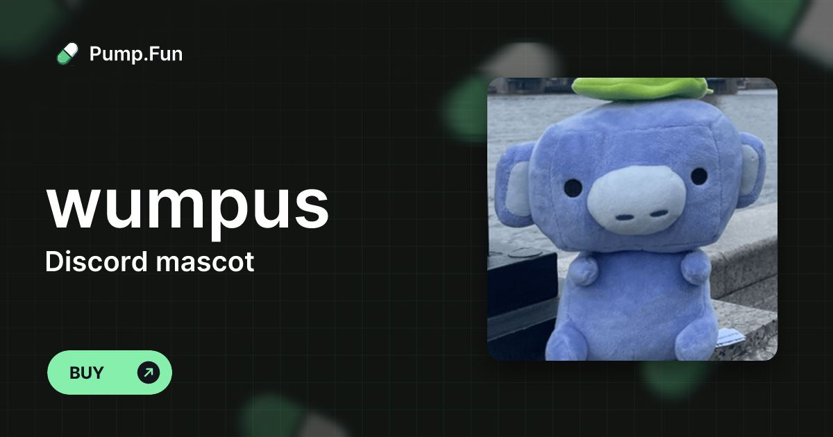 Discord mascot (wumpus) - Pump