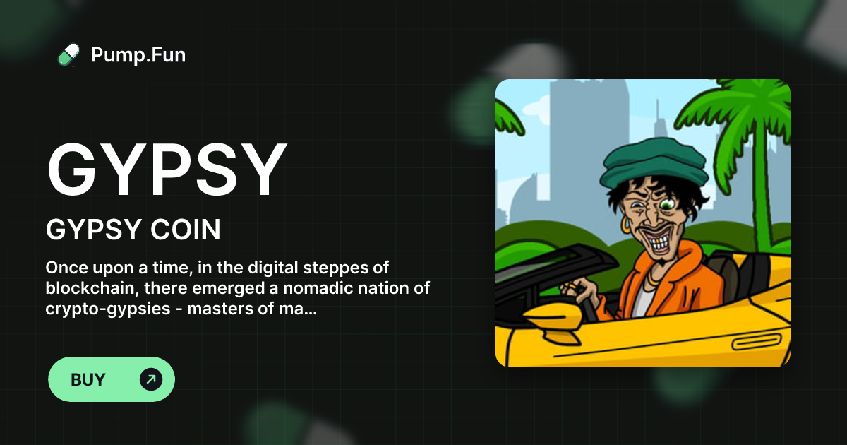 GYPSY COIN (GYPSY) - Pump