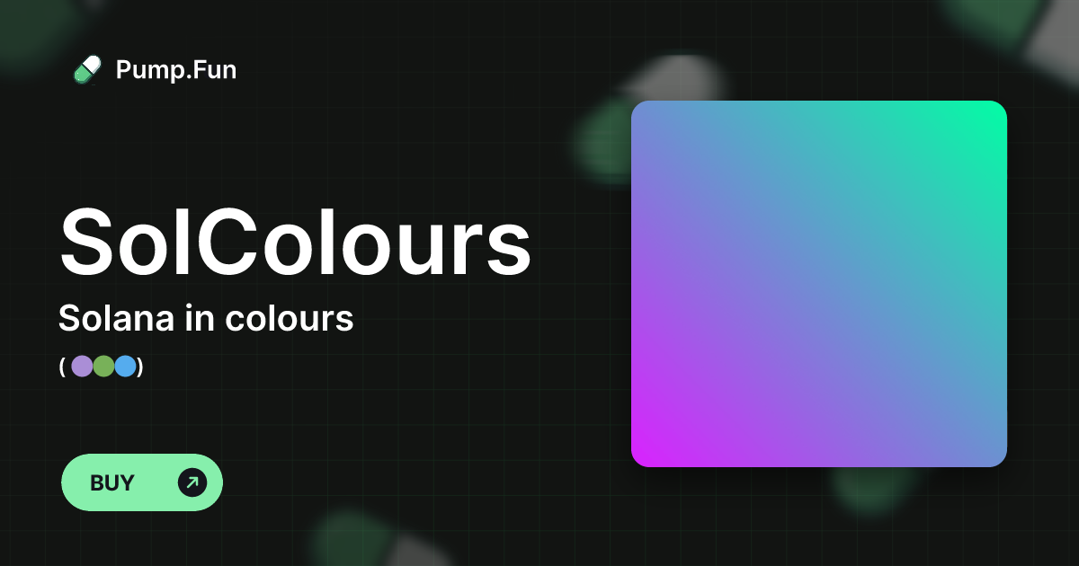 Solana in colours (SolColours) - Pump