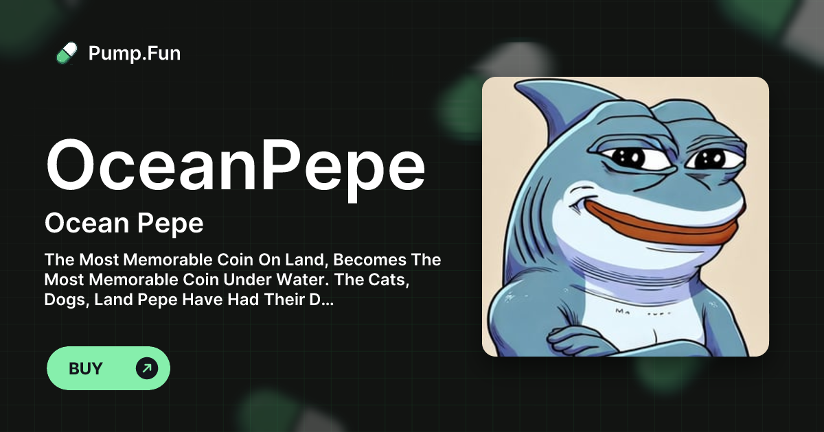 Ocean Pepe (OceanPepe) - Pump