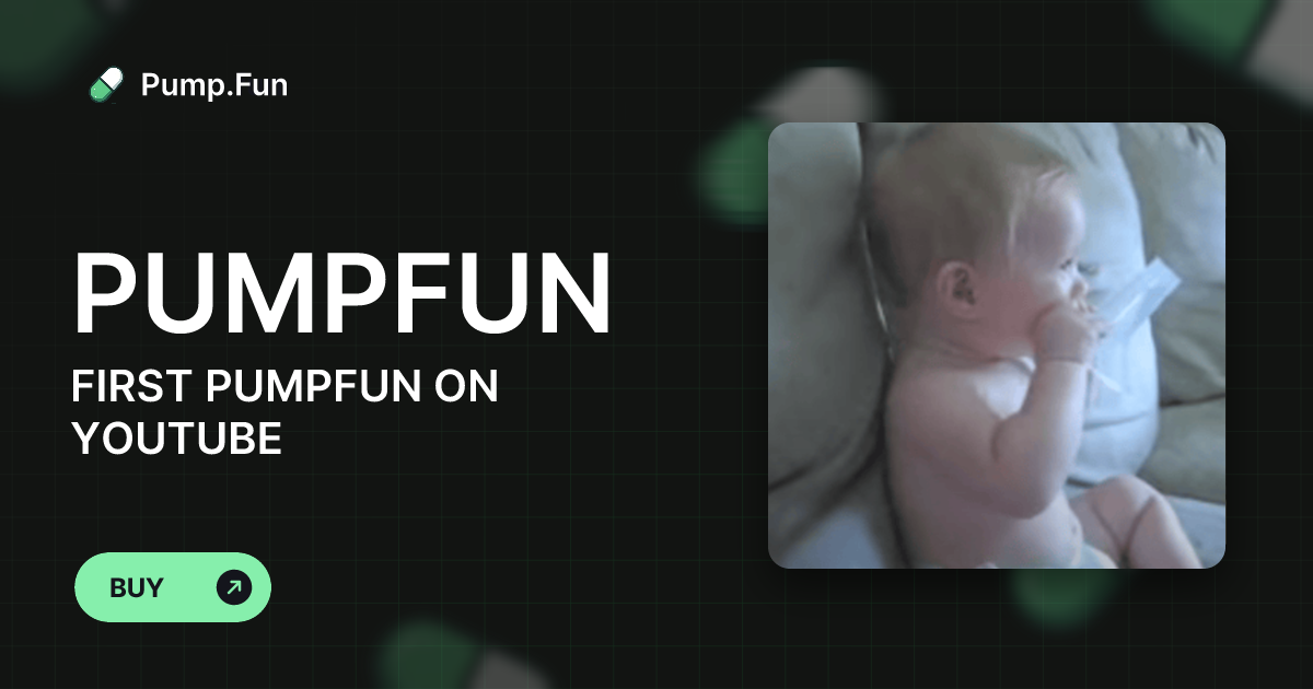 FIRST PUMPFUN ON YOUTUBE (PUMPFUN) - Pump