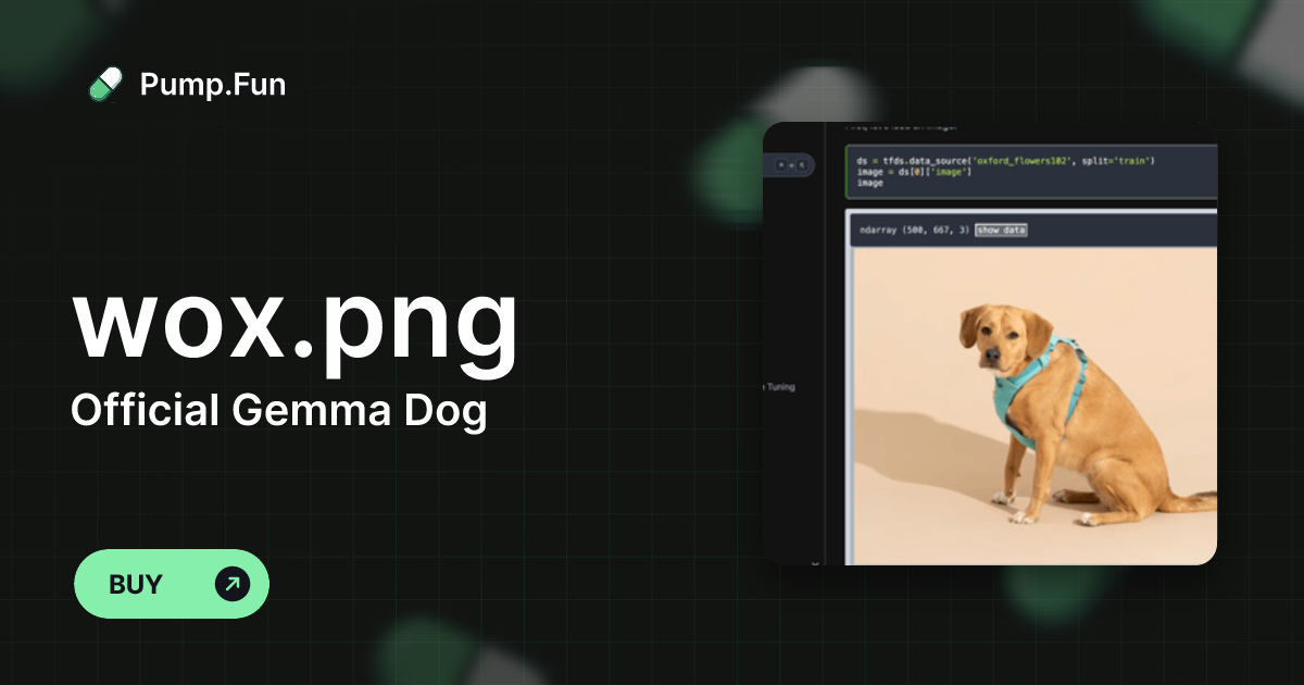 Official Gemma Dog (wox.png) - Pump