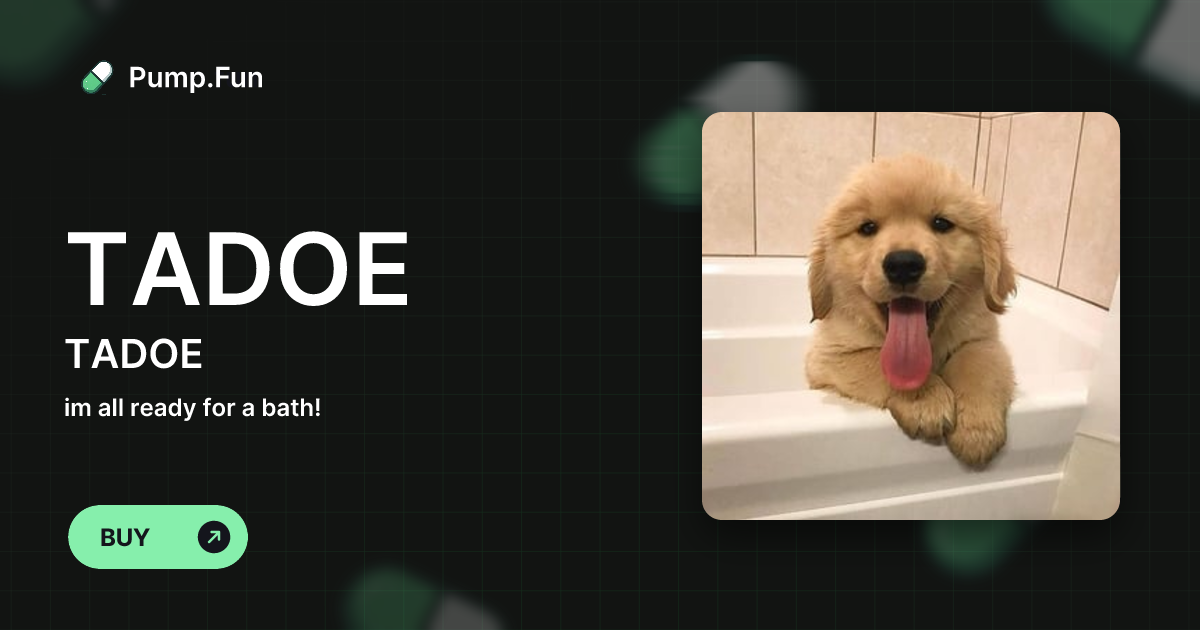 TADOE (TADOE) - Pump