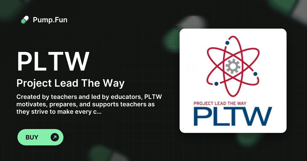 Project Lead The Way (PLTW) - Pump