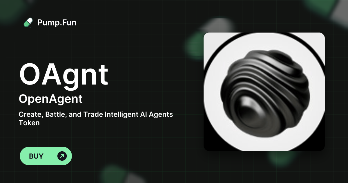 OpenAgent (OAgnt) - Pump