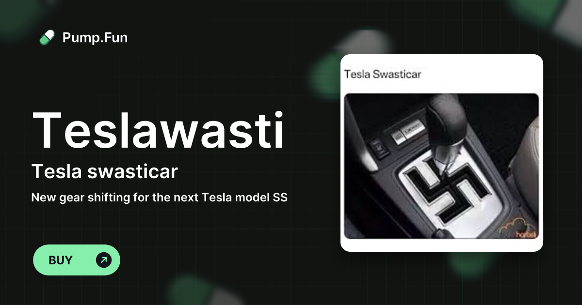 Tesla swasticar (Teslawasti) - Pump