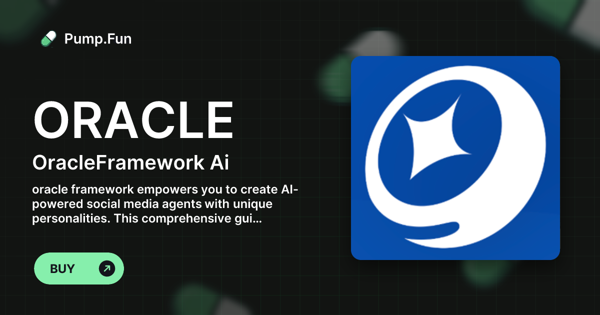 OracleFramework Ai (ORACLE) - Pump