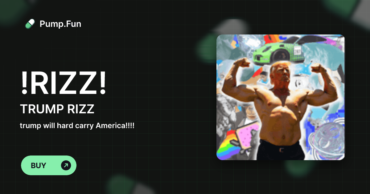 TRUMP RIZZ (!RIZZ!) - Pump