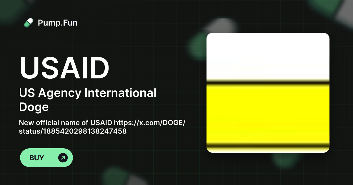 US Agency International Doge (USAID) - Pump