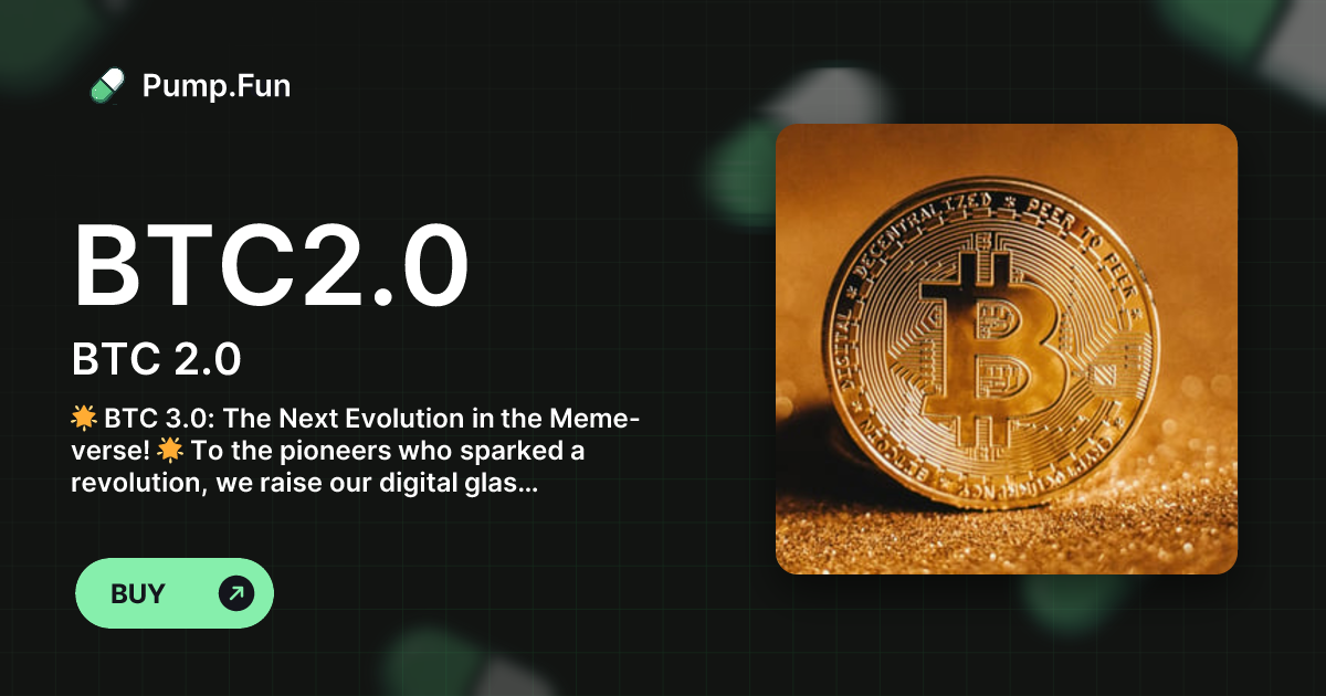 BTC 2.0 (BTC2.0) - Pump