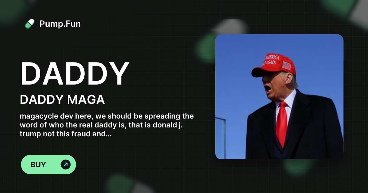 DADDY MAGA (DADDY) - Pump