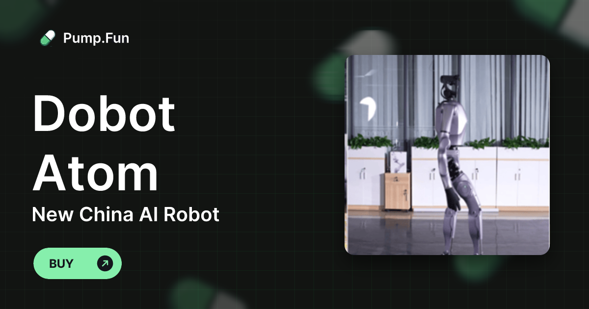 New China AI Robot (Dobot Atom) - Pump