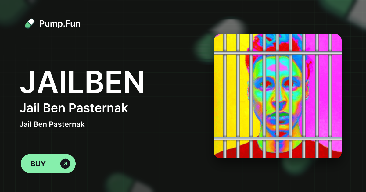 Jail Ben Pasternak (JAILBEN) - Pump