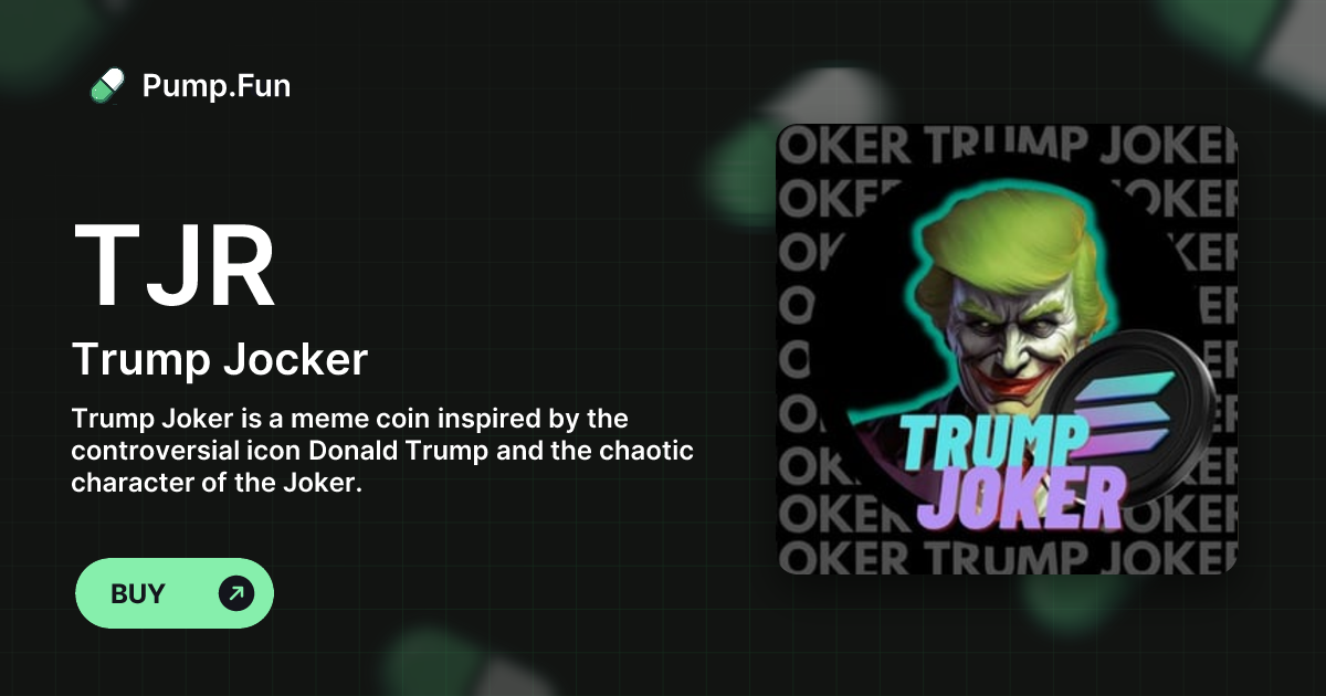 Trump Jocker (TJR) - Pump