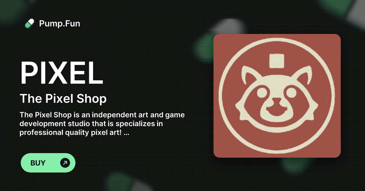 The Pixel Shop (PIXEL) - Pump