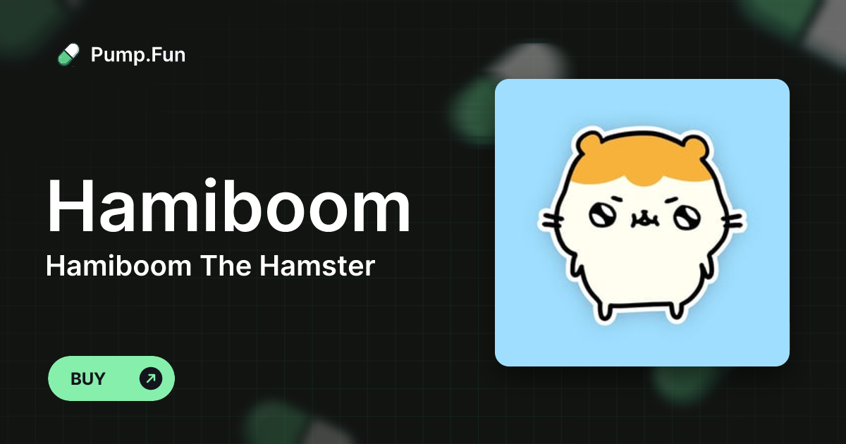 Hamiboom The Hamster (Hamiboom) - Pump