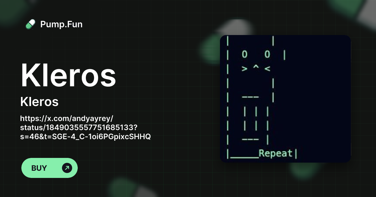 Kleros (Kleros) - Pump