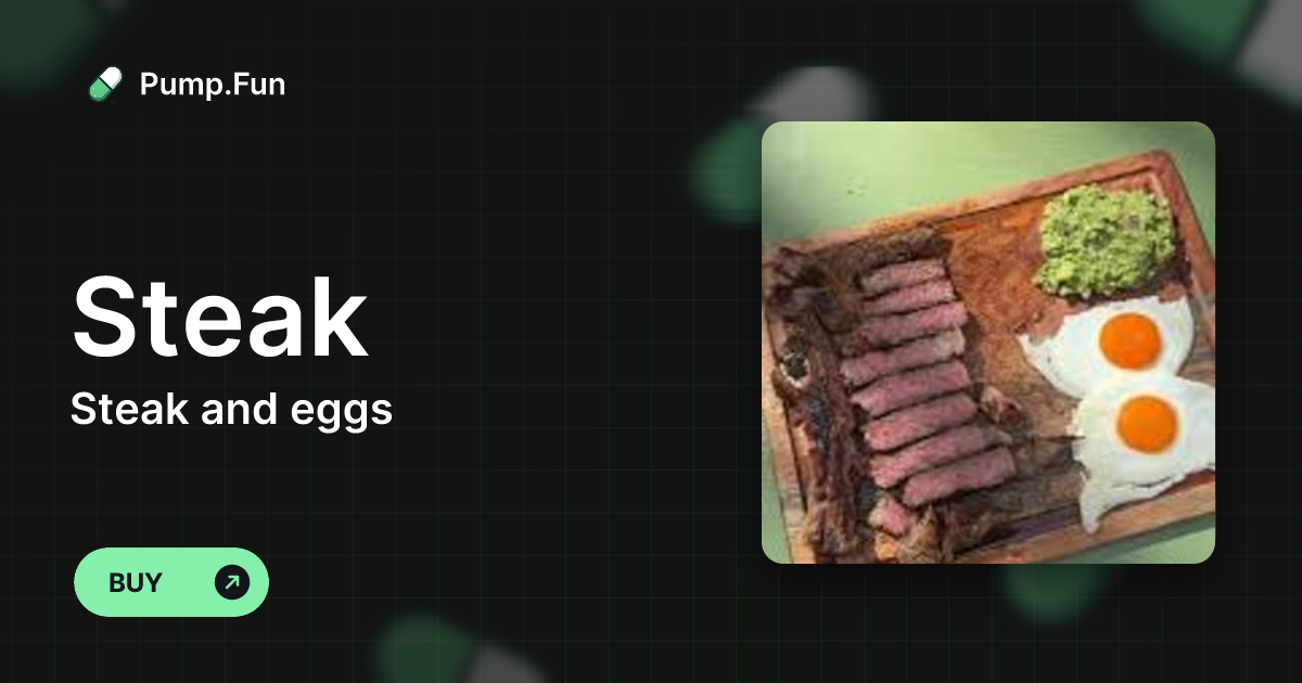 Steak and eggs (Steak) - Pump