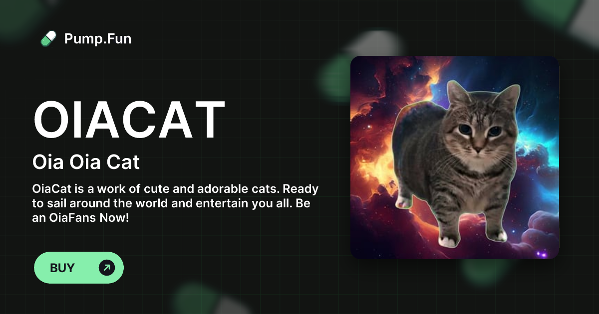 Oia Oia Cat (OIACAT) - Pump