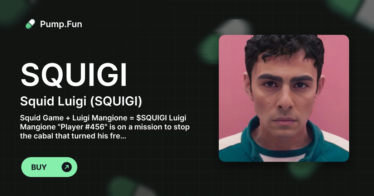 Squid Luigi (SQUIGI) (SQUIGI) - Pump