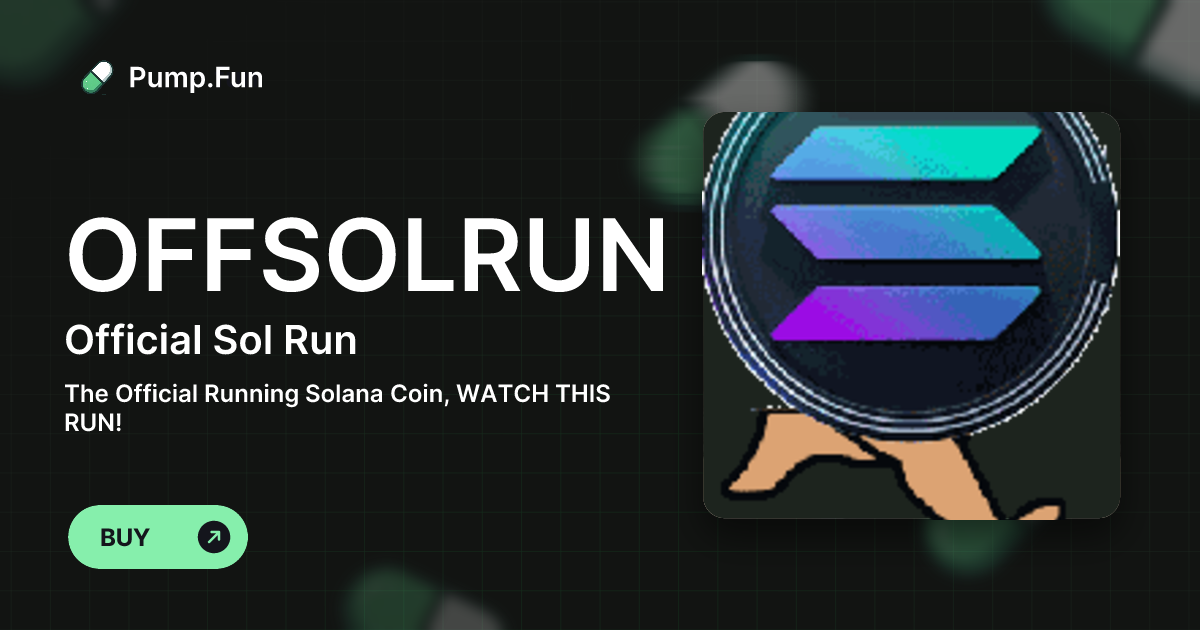 Official Sol Run (OFFSOLRUN) - Pump