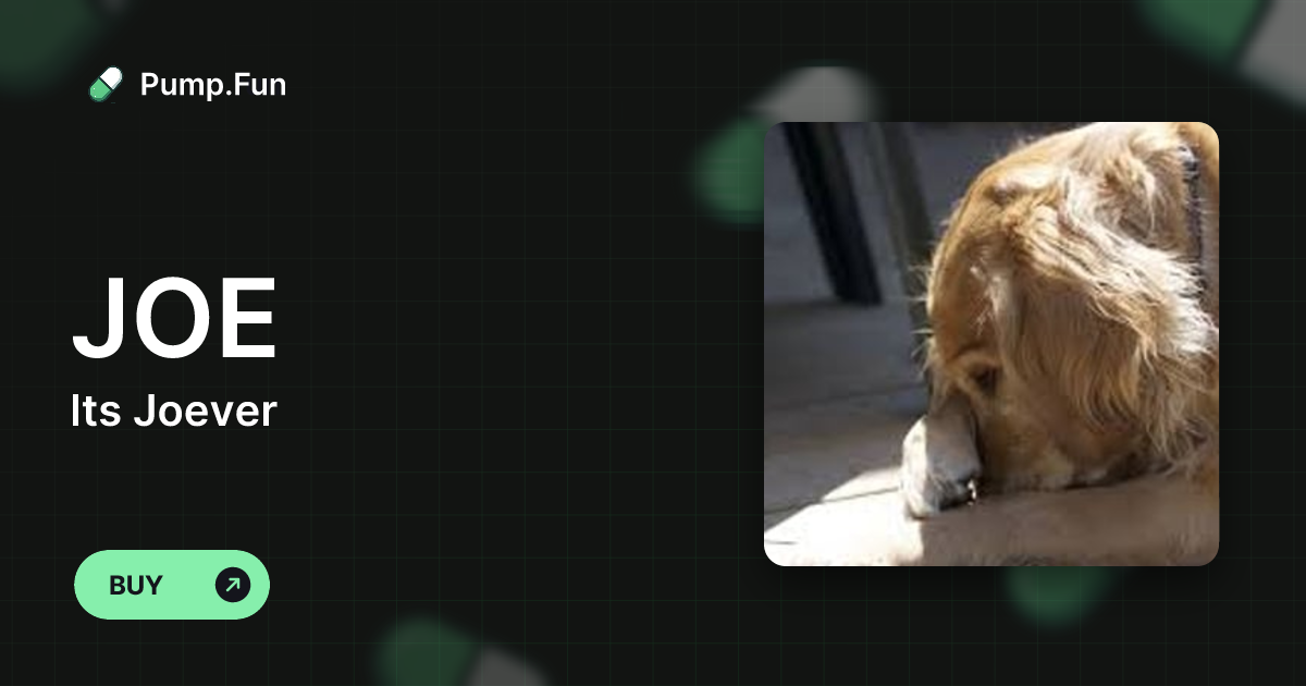 Its Joever (JOE) - Pump