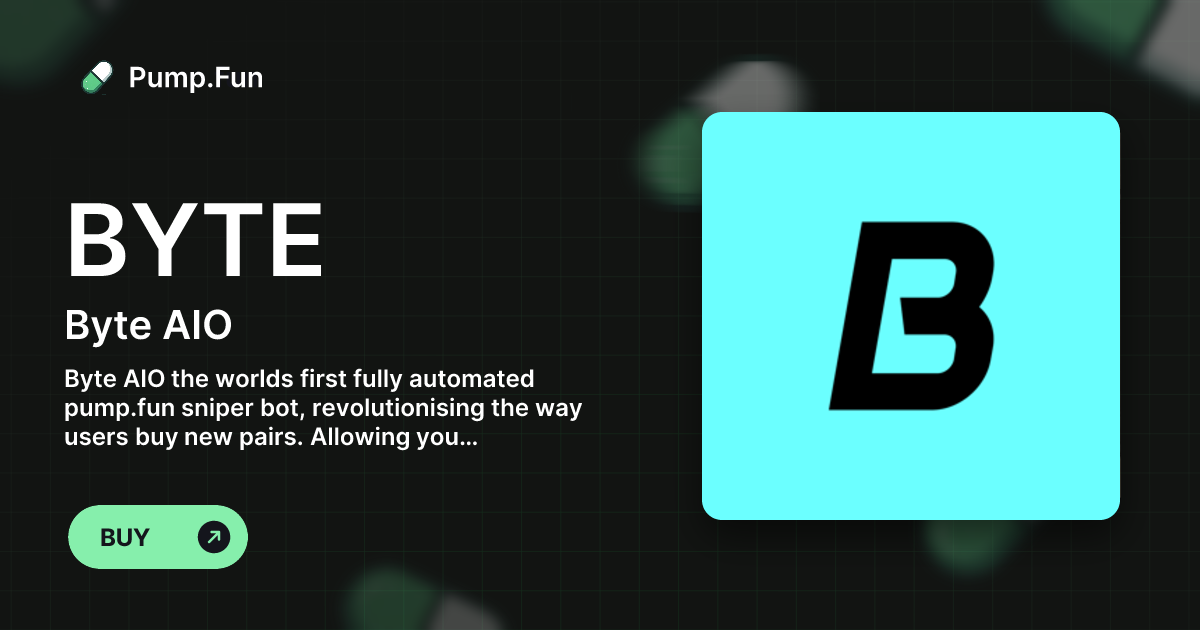 Byte AIO (BYTE) - Pump