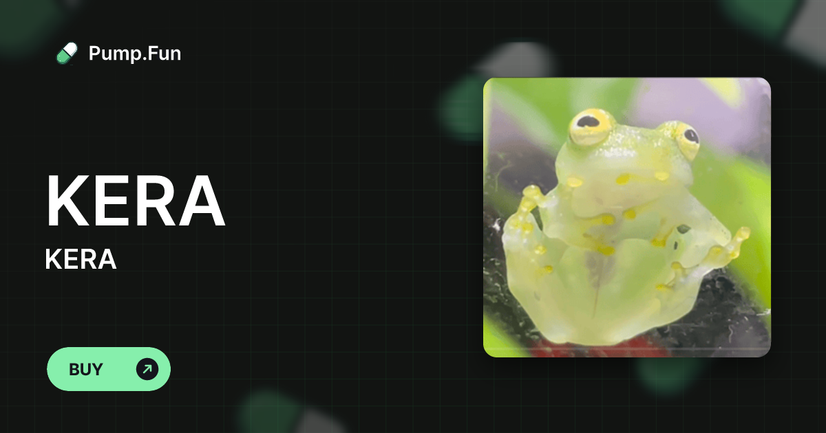 KERA (KERA) - Pump