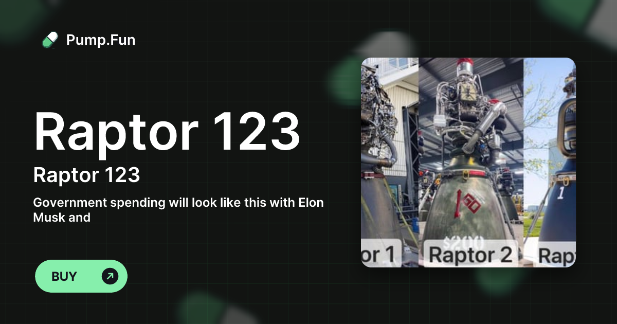 Raptor 123 (Raptor 123) - Pump
