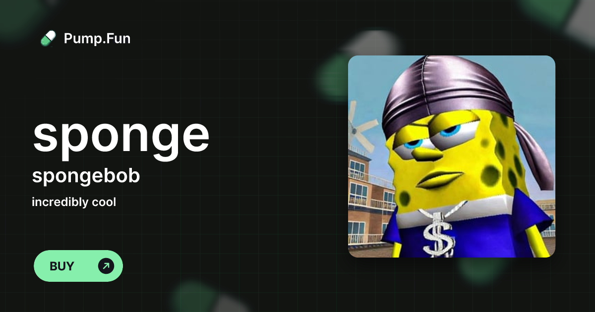 spongebob (sponge) - Pump