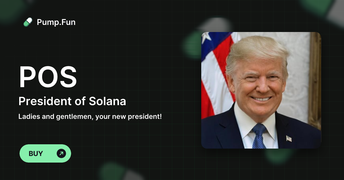President of Solana (POS) - Pump