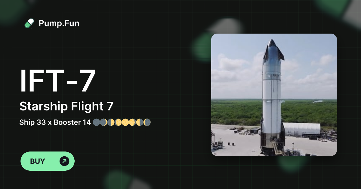 Starship Flight 7 (IFT-7) - Pump