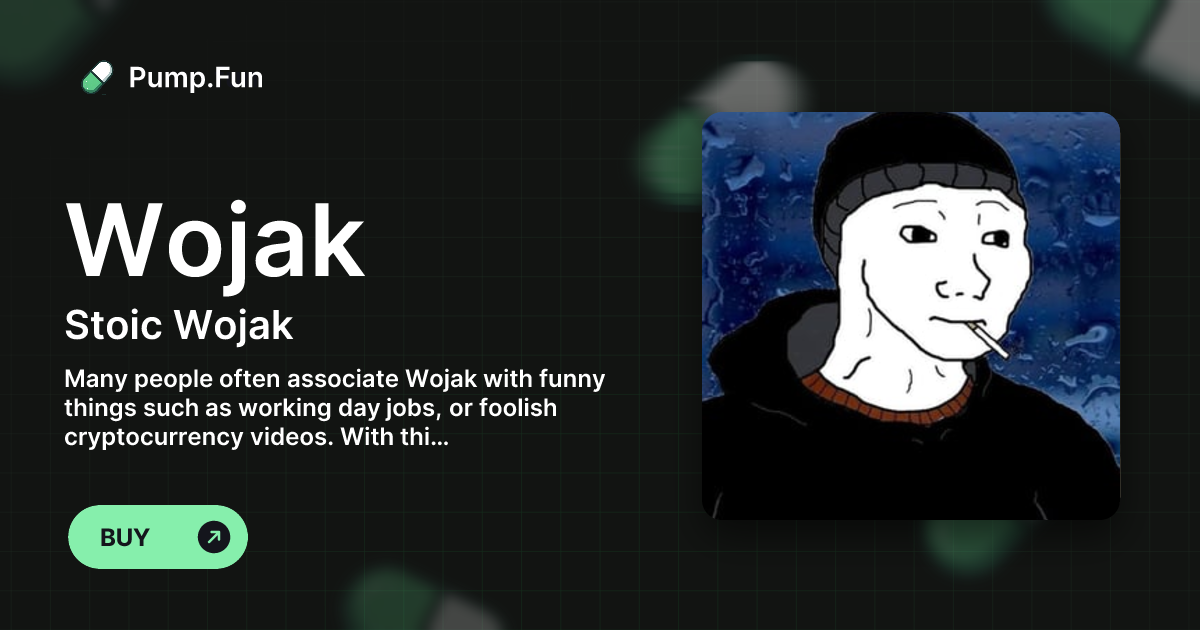 Stoic Wojak (Wojak) - Pump