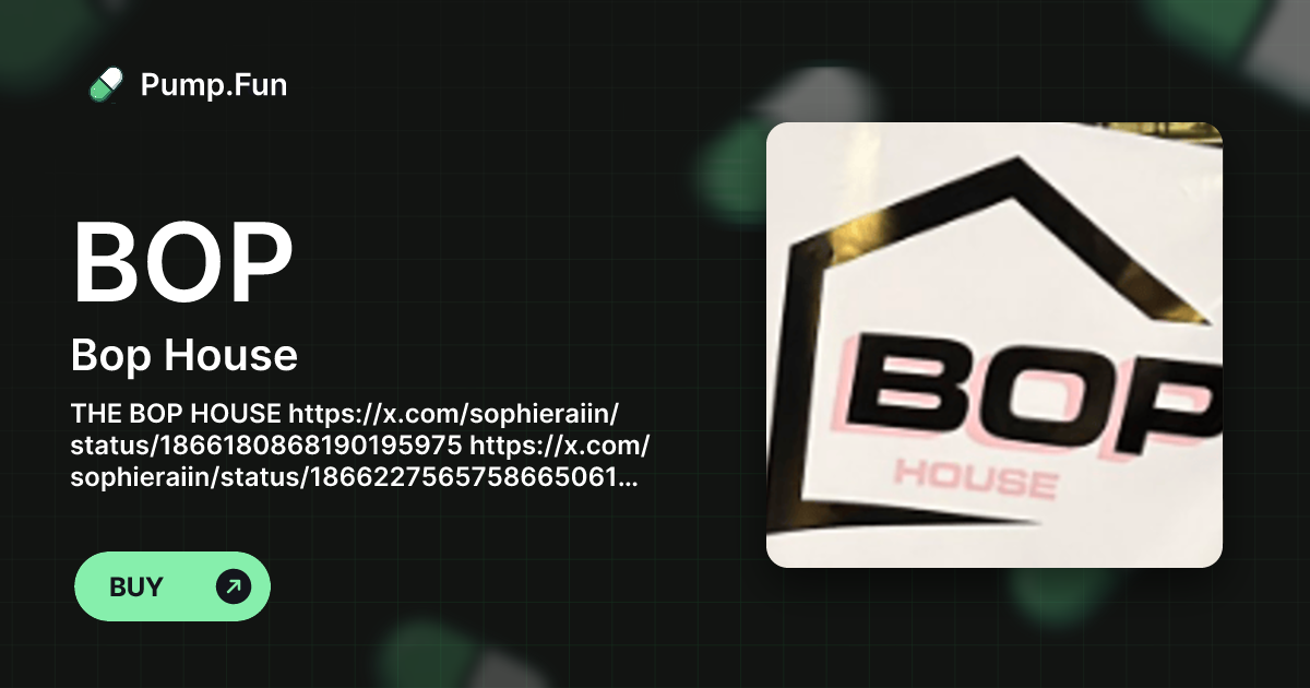 Bop House (BOP) - Pump