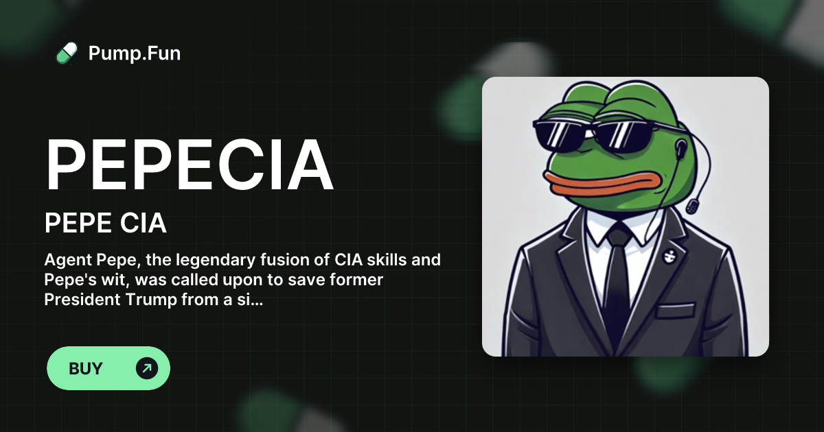 PEPE CIA (PEPECIA) - Pump