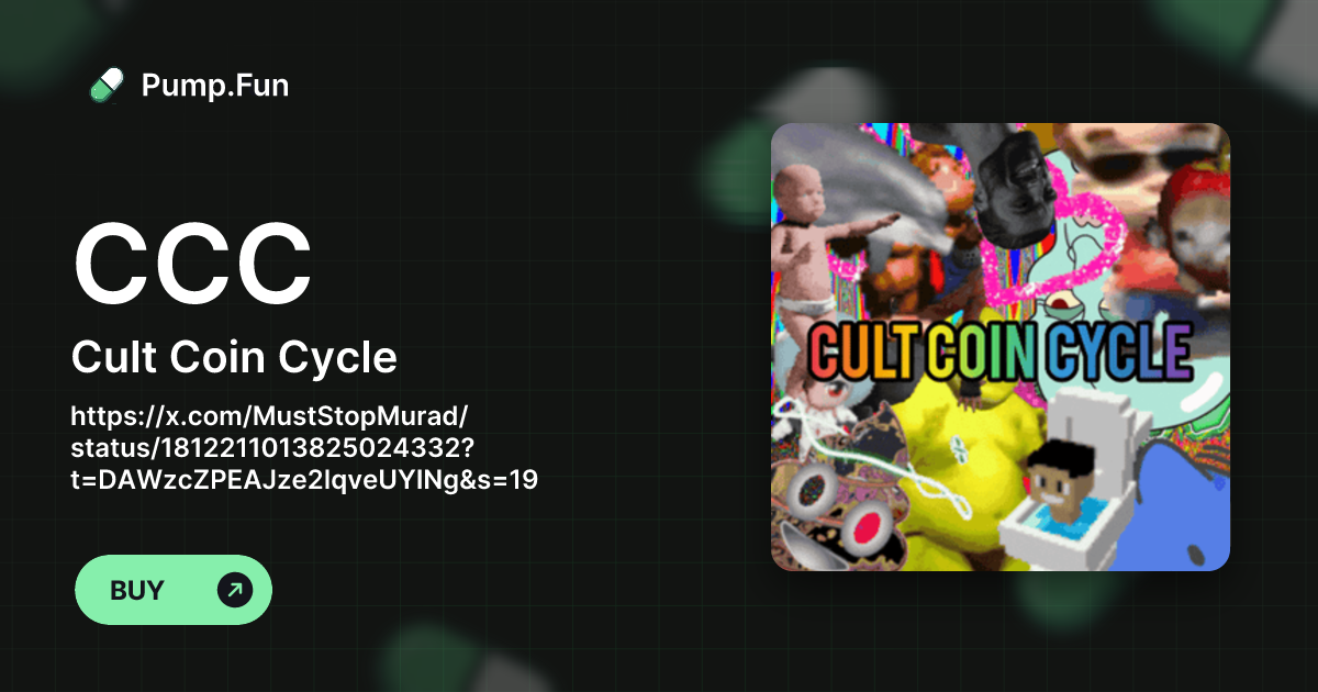 Cult Coin Cycle (CCC) - Pump