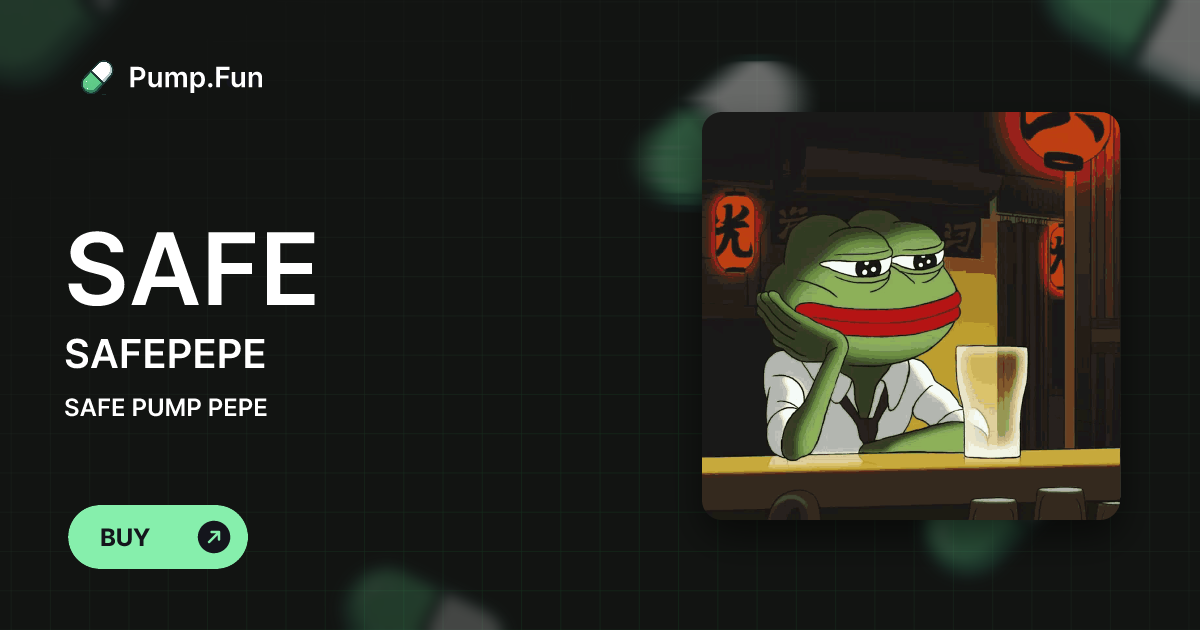 SAFEPEPE (SAFE) - Pump
