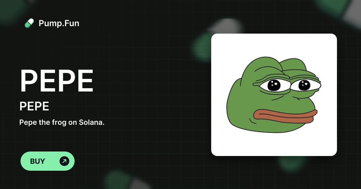 PEPE (PEPE) - Pump