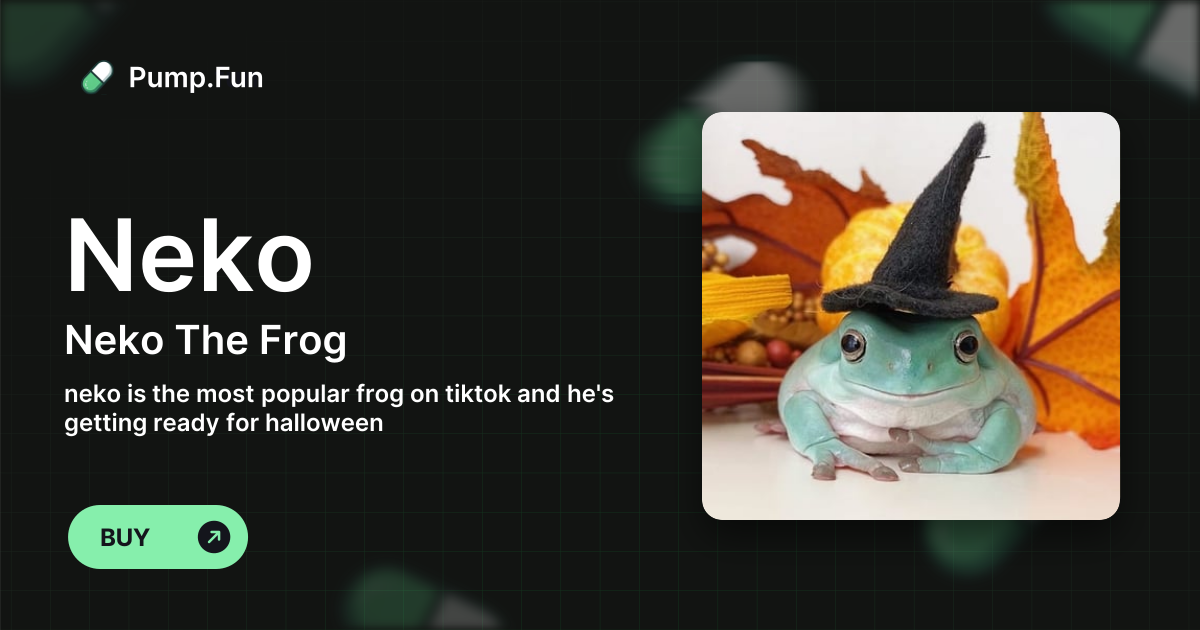 Neko The Frog (Neko) - Pump