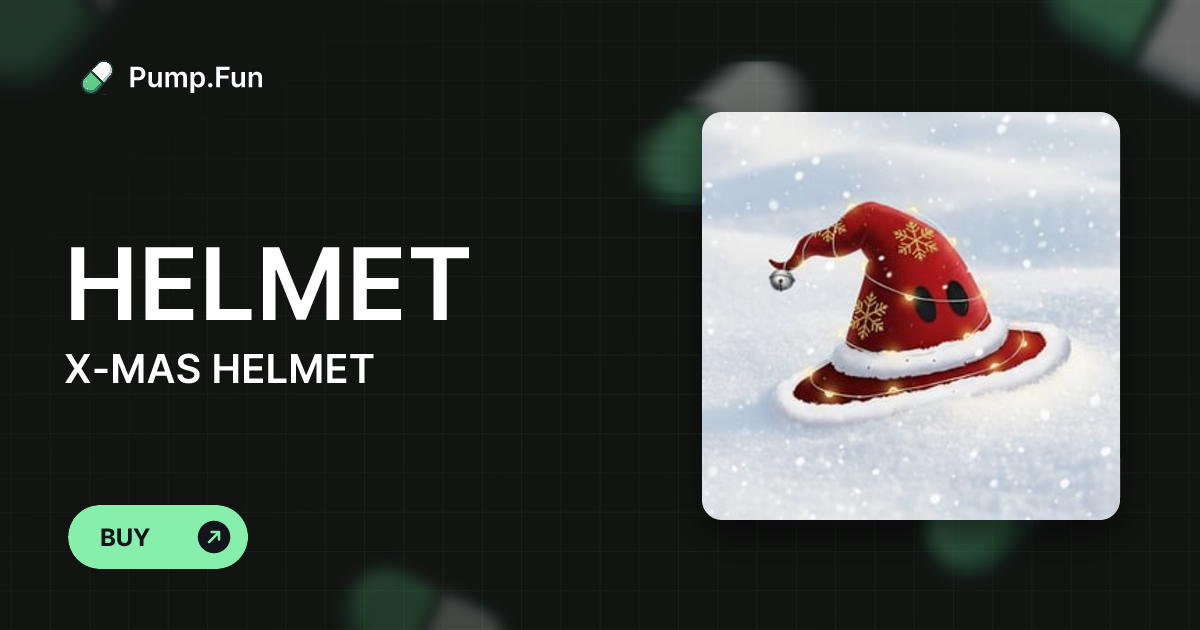 X-MAS HELMET (HELMET) - Pump