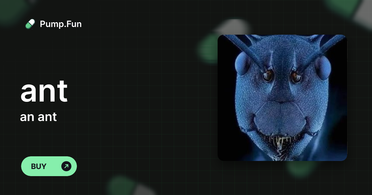 an ant (ant) - Pump