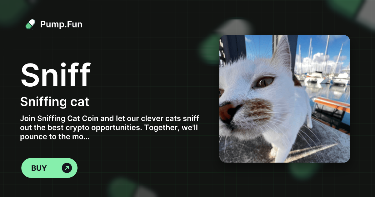 Sniffing cat (Sniff) - Pump