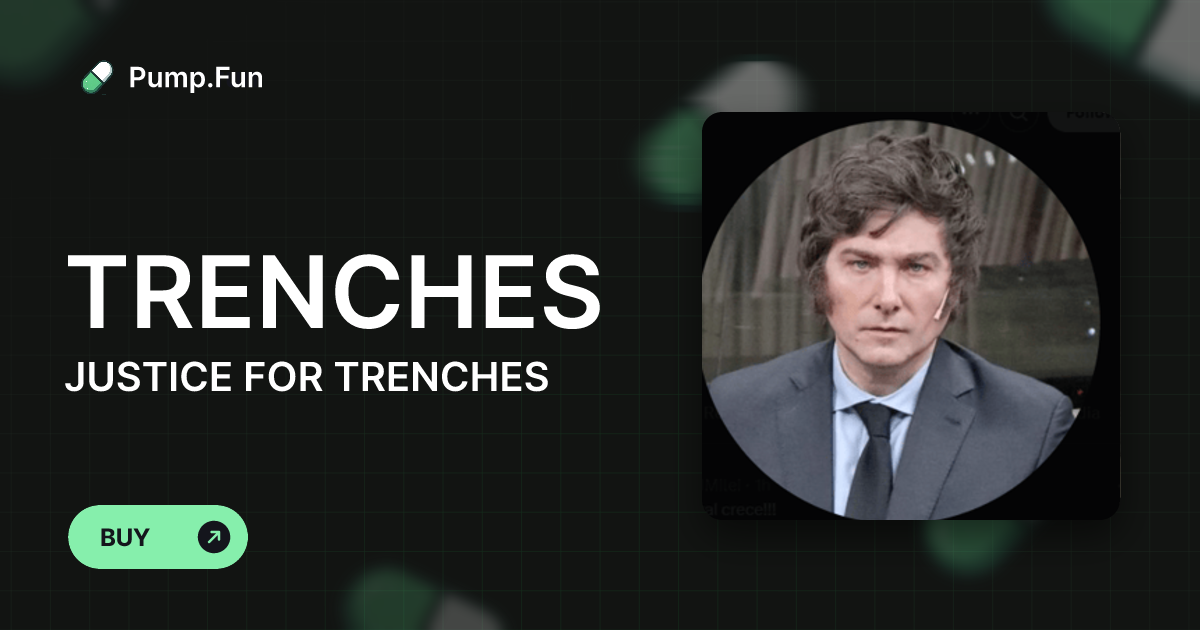 JUSTICE FOR TRENCHES (TRENCHES) - Pump