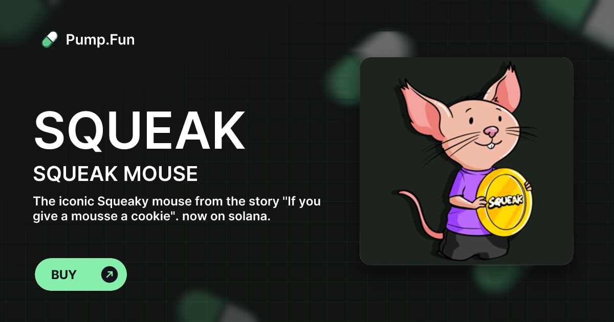 SQUEAK MOUSE (SQUEAK) - Pump